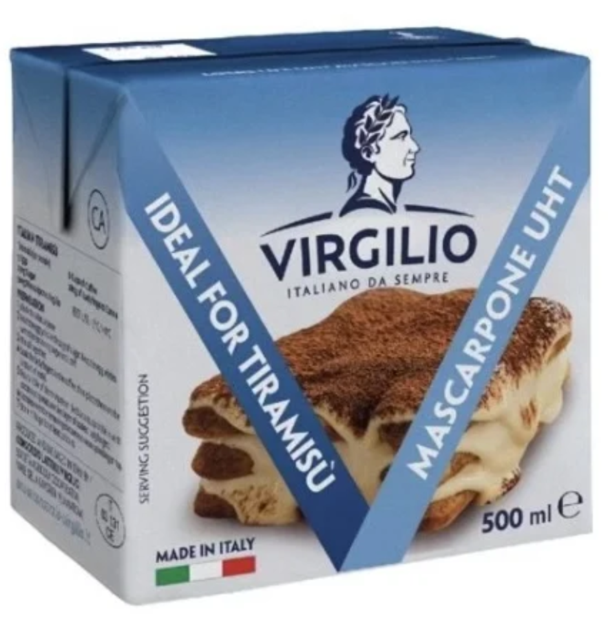 Virgilio Mascarpone Cheese Uht 500 gm × 12 - Carton | My Website